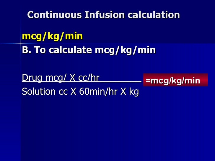 Drug Calculation Drug Calculation