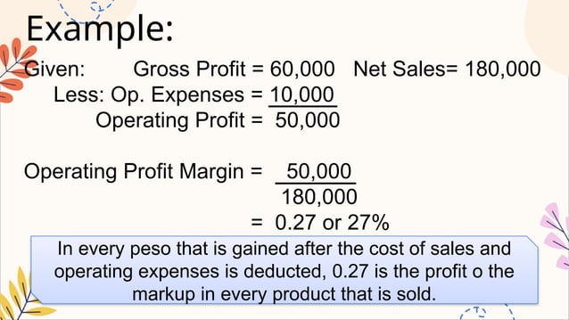 Calculation-of-Gross-Profit Business Math.pptx | Business Accounting ...