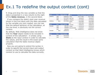 Calculation contex in sap business objects | PPTX