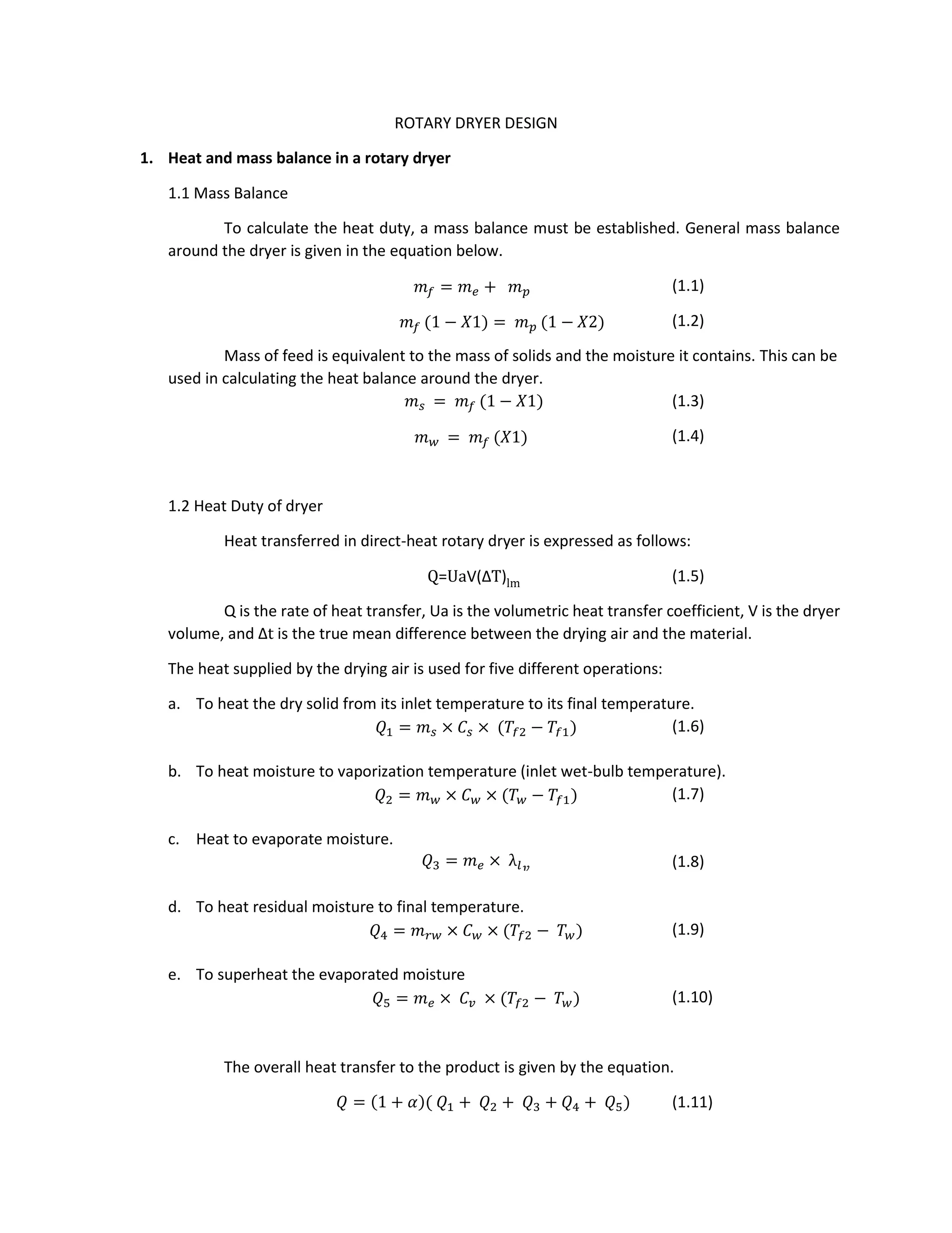 Calculation guidelines for Rotary Dryer.pdf