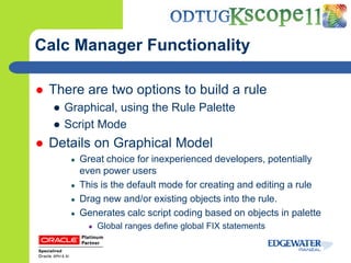 Calculation Manager: The New and Improved Application to Create Hyperion Planning Business Rules ...