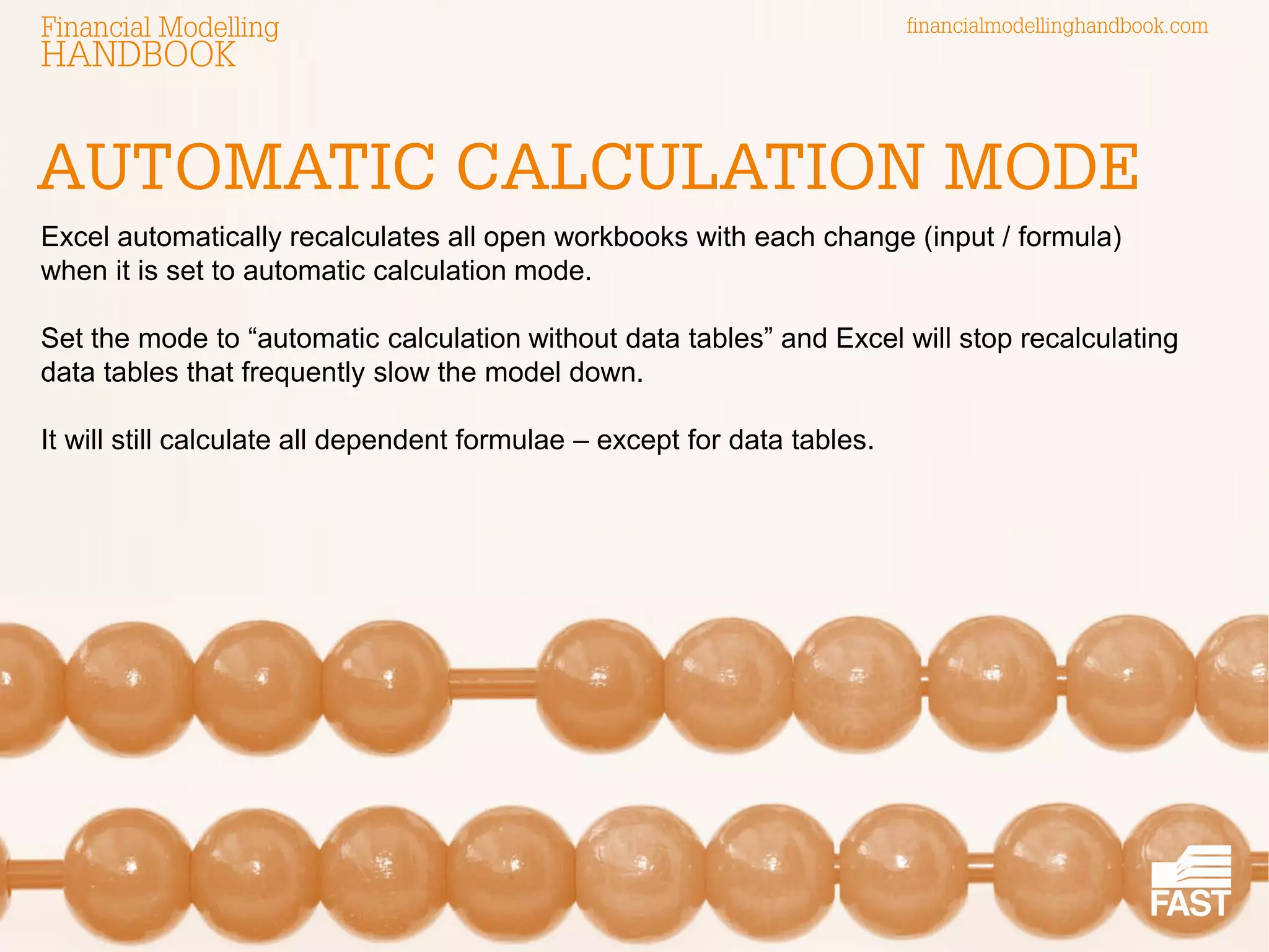 Calculation modes in Excel | PDF
