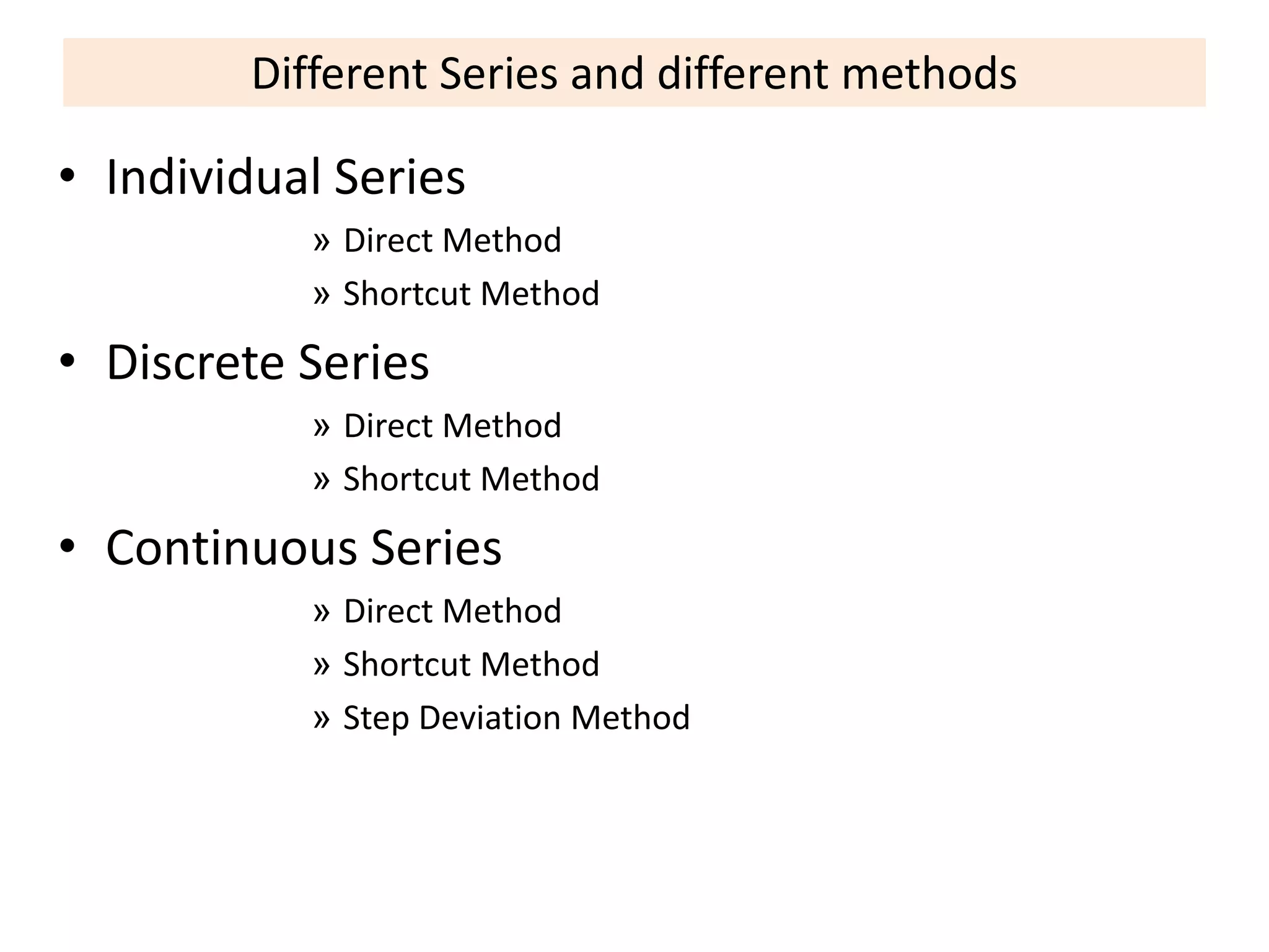 Calculation of arithmetic mean | PPTX