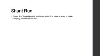 Calculation of bidirectional shunts | PPTX