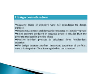 Calculation of blast loads | PDF