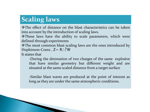 Calculation of blast loads | PDF | Physics | Science