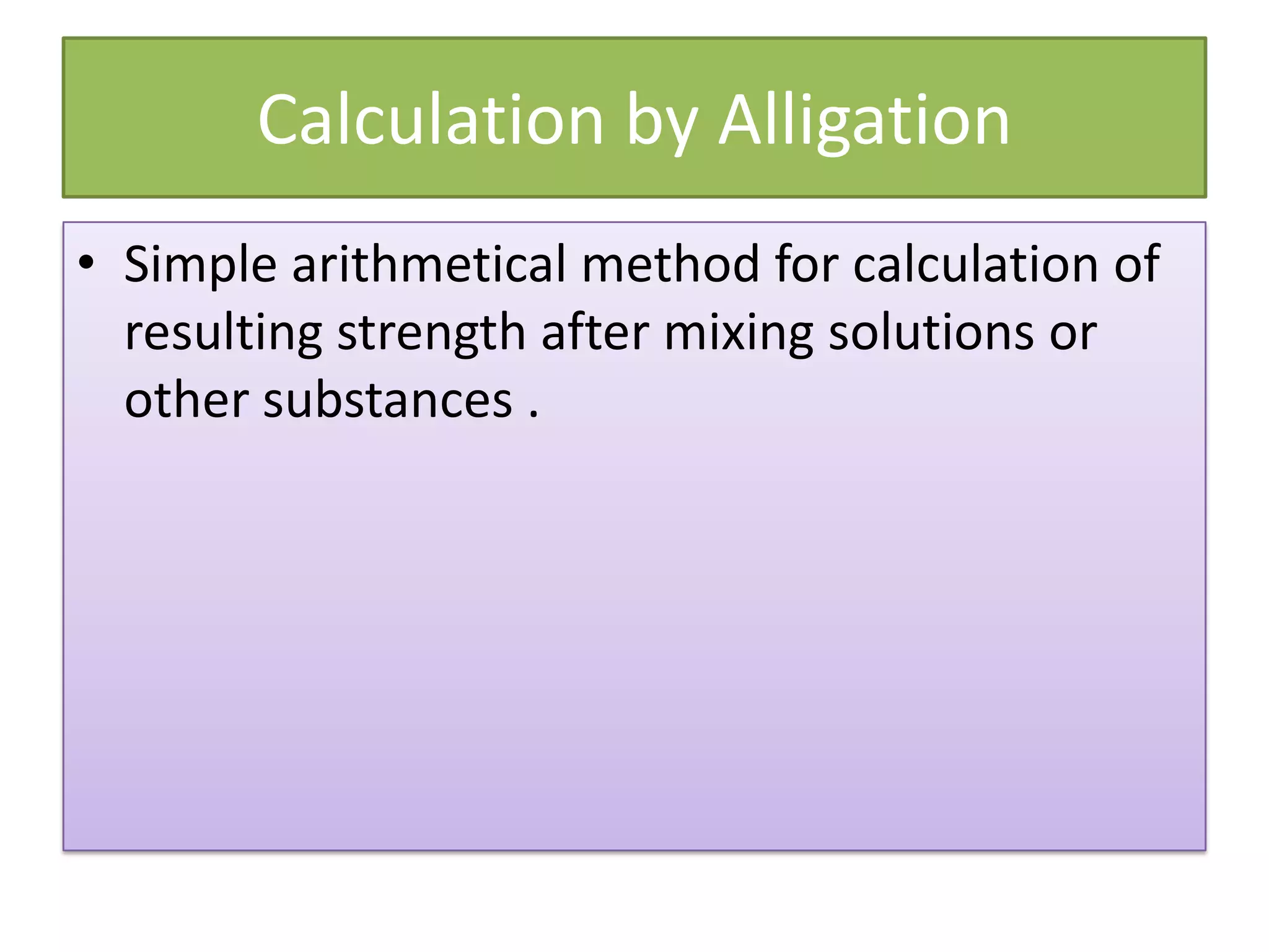 Calculation of dosage & metric system | PPTX