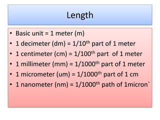 Calculation of dosage & metric system | PPTX