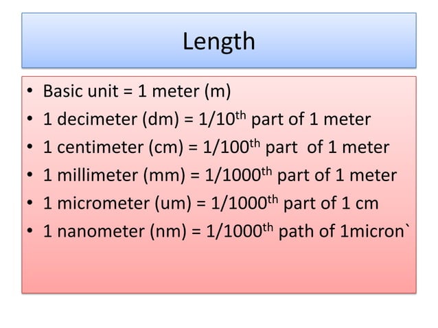 Calculation of dosage & metric system | PPT