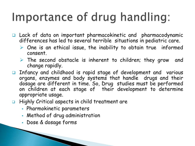 Calculation of dose in pediatrics by syeda shiza aleem | PPTX