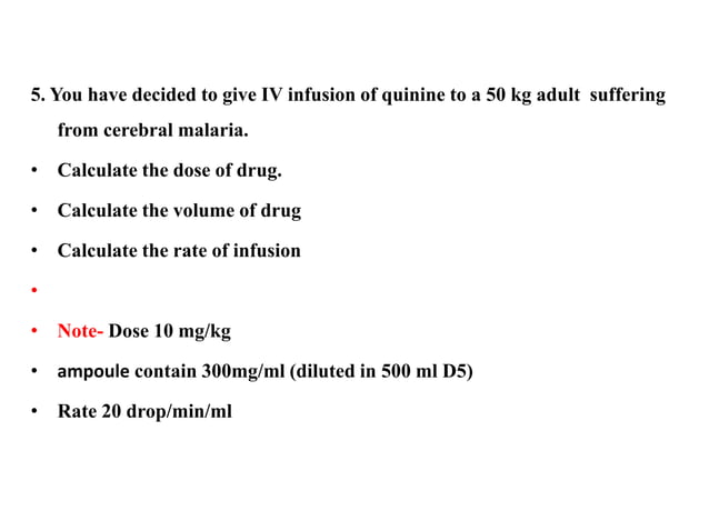 Calculation of drug dosage (Posology ) | PPTX