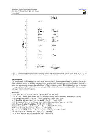 Calculation of energy levels for nuclei 34 s,34ar,34cl by using surface delta interaction | PDF