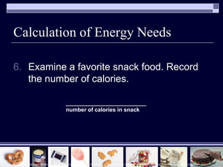 Calculation of energy_needs | PPT