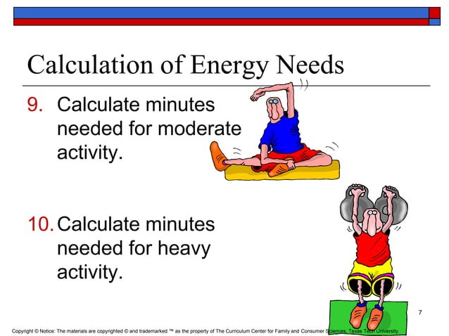 Calculation of energy_needs | PPT