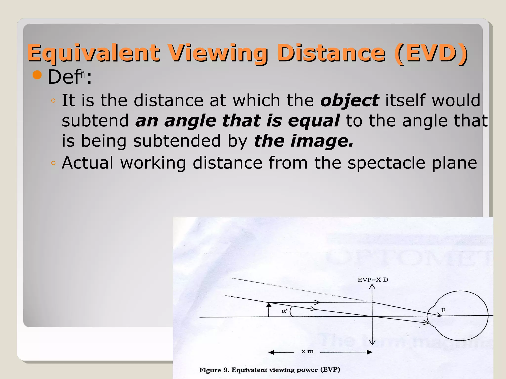 Calculation of EVD and EVP | PPT
