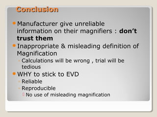 Calculation of EVD and EVP | PPT