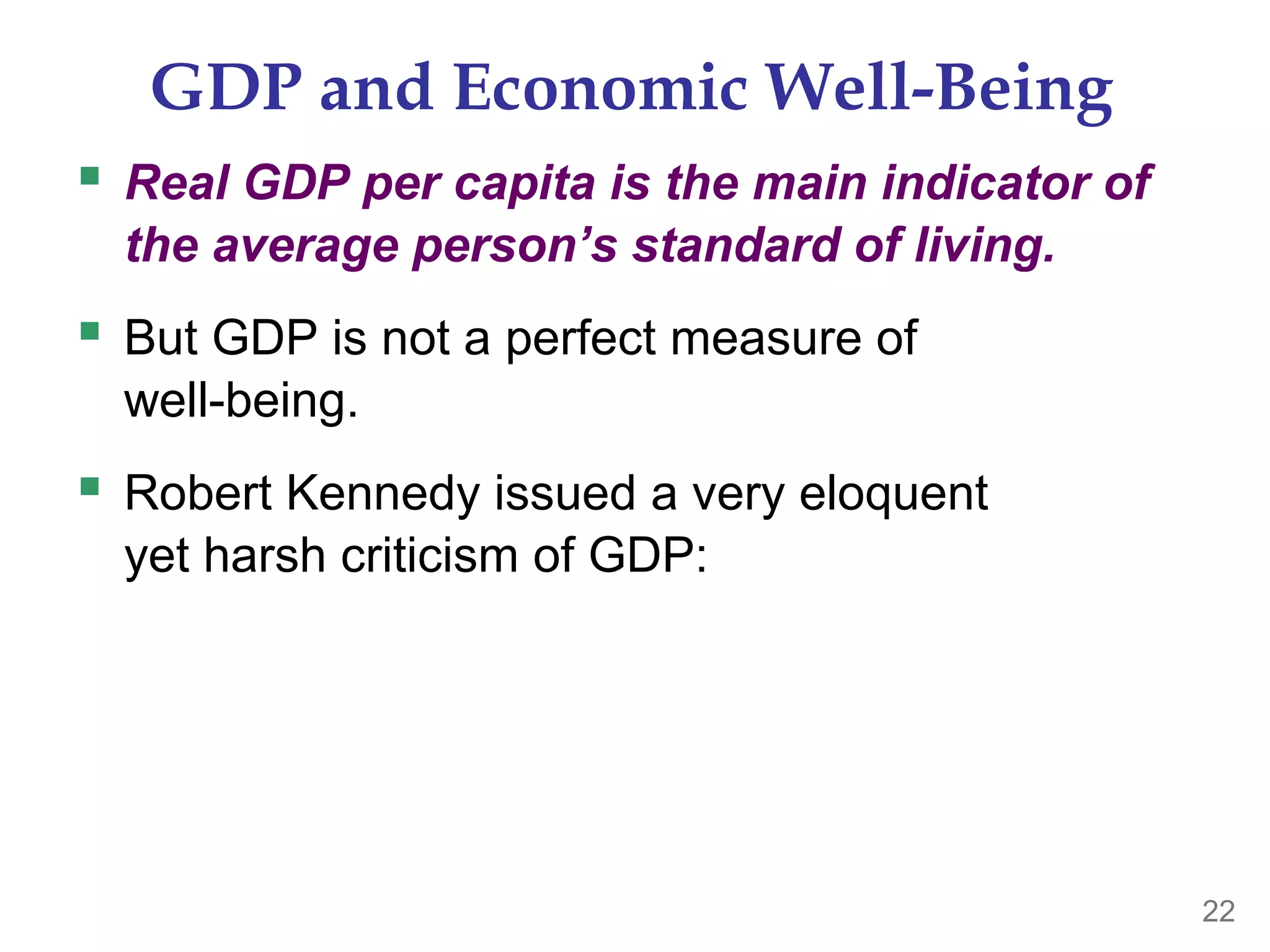 Calculation of GDP and GDP growth rate | PPT