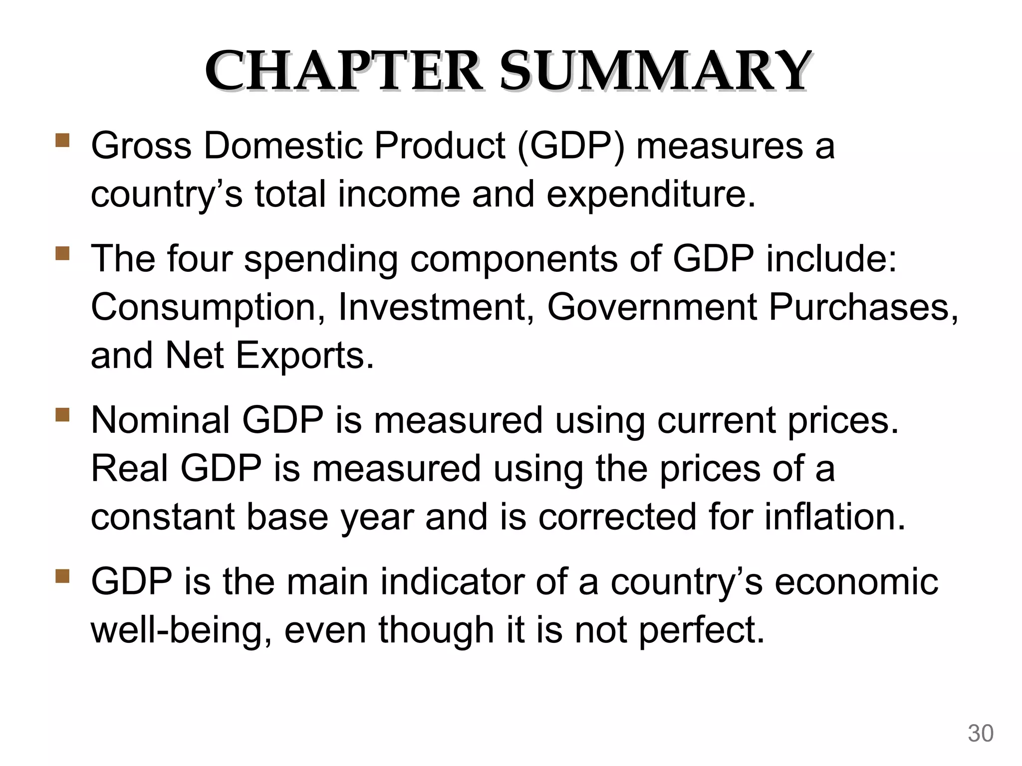 Calculation of GDP and GDP growth rate | PPT
