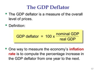 Calculation of GDP and GDP growth rate | PPT