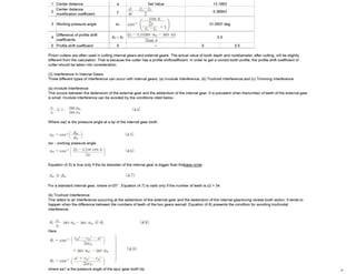 Calculation of Gear Dimensions ...