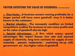 Calculation of goodwill | PPTX