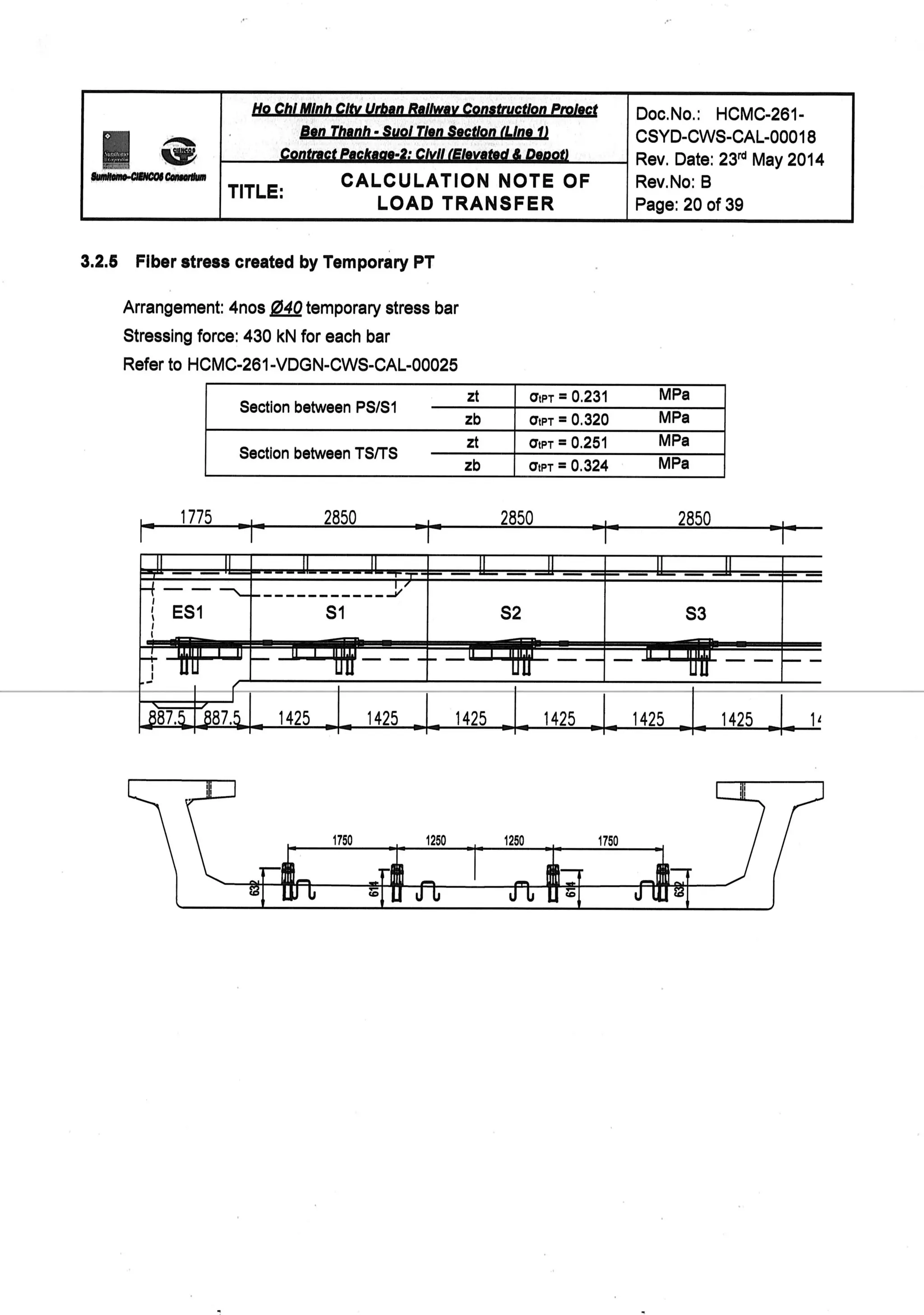Calculation+of+load+transfer u girder metro hcm | PDF | Mental Health ...