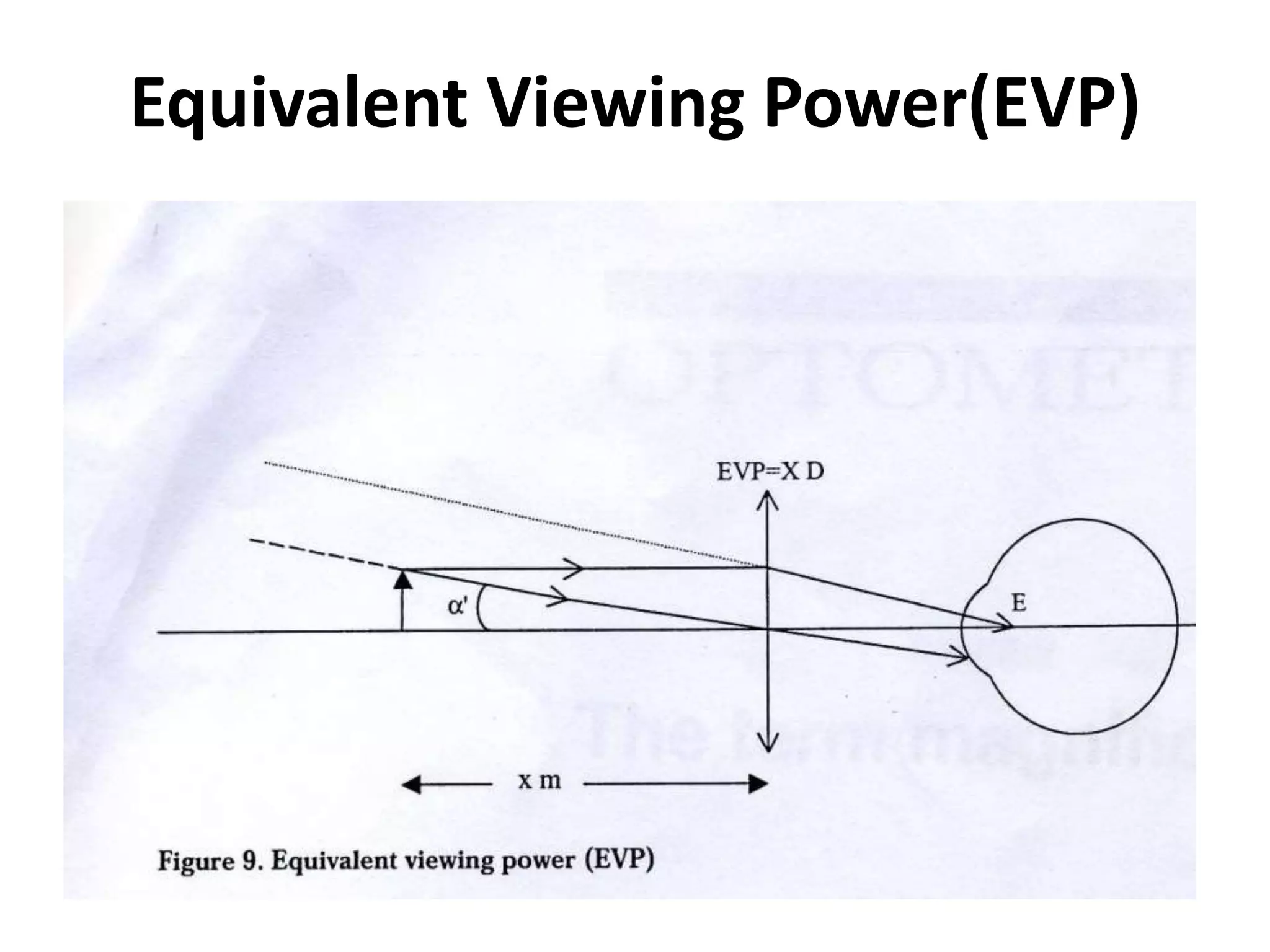 Calculation of magnification in low vision | PPTX