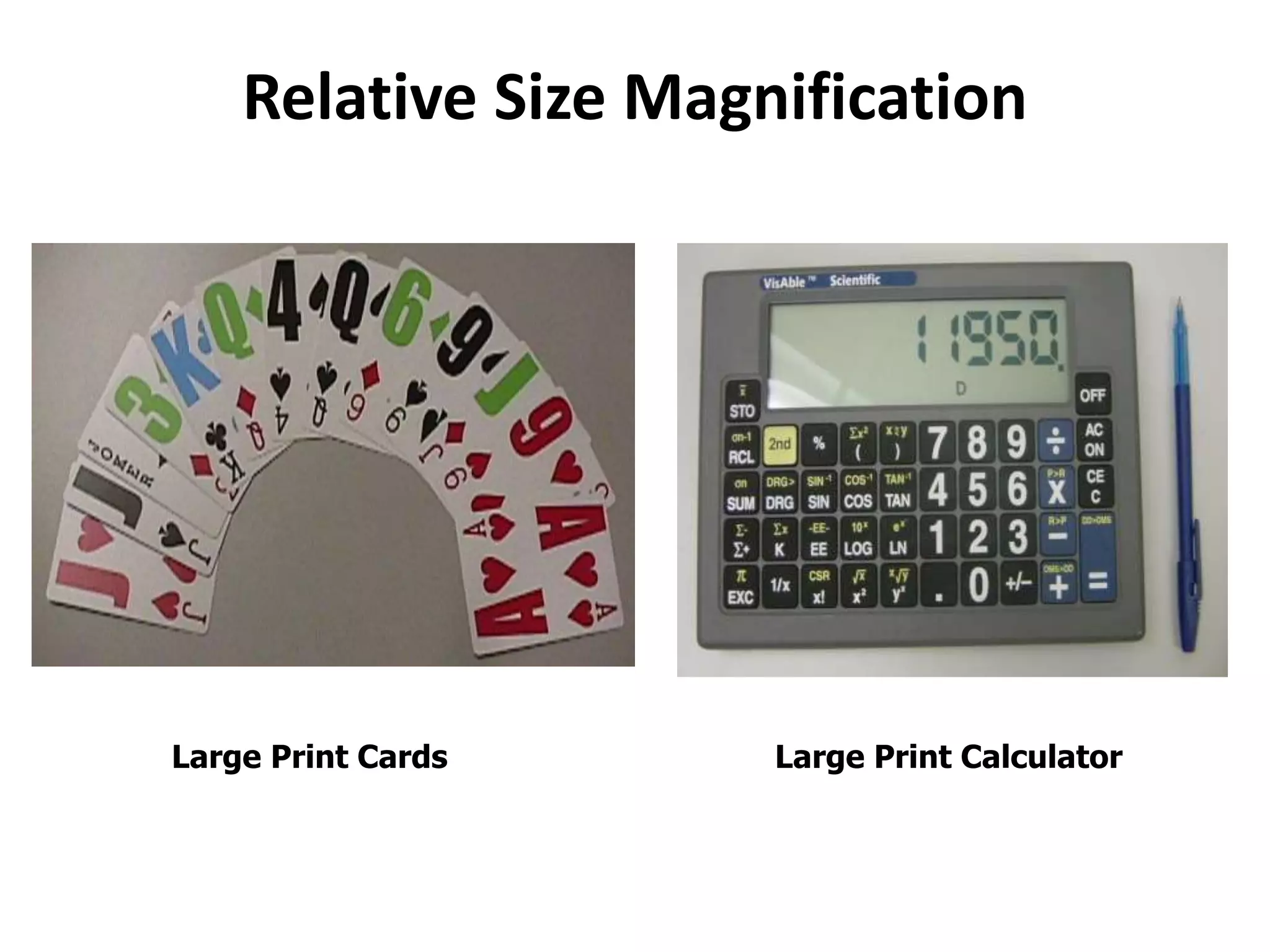 Calculation of magnification in low vision | PPTX