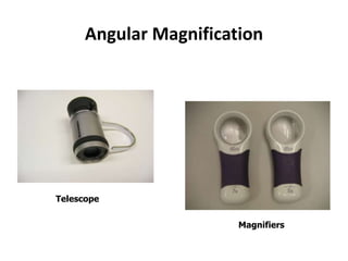 Calculation of magnification in low vision | PPTX