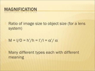 Calculation of magnification in low vision | PPT