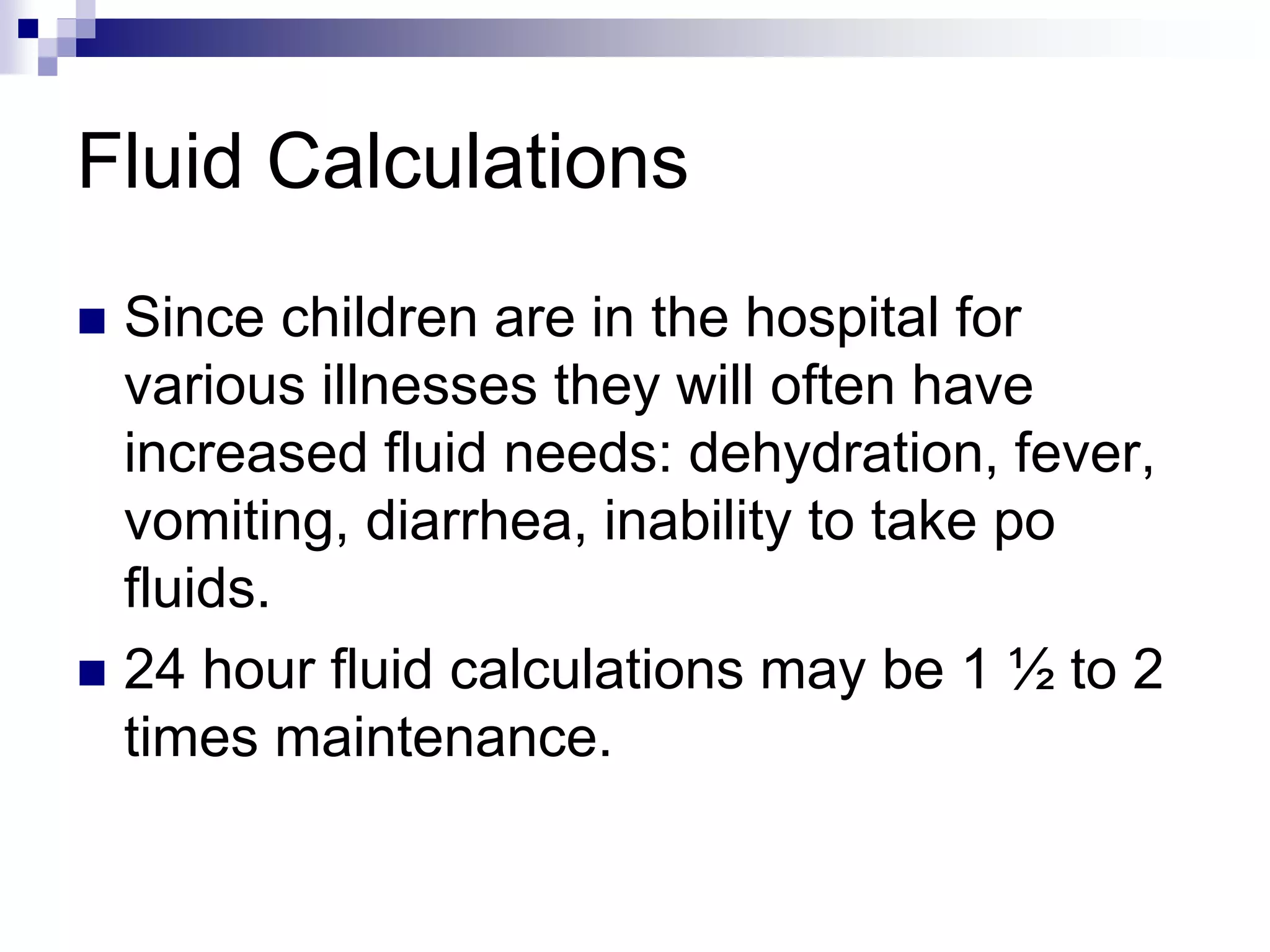 Calculation of medication in Pediatric., walaa.ppt