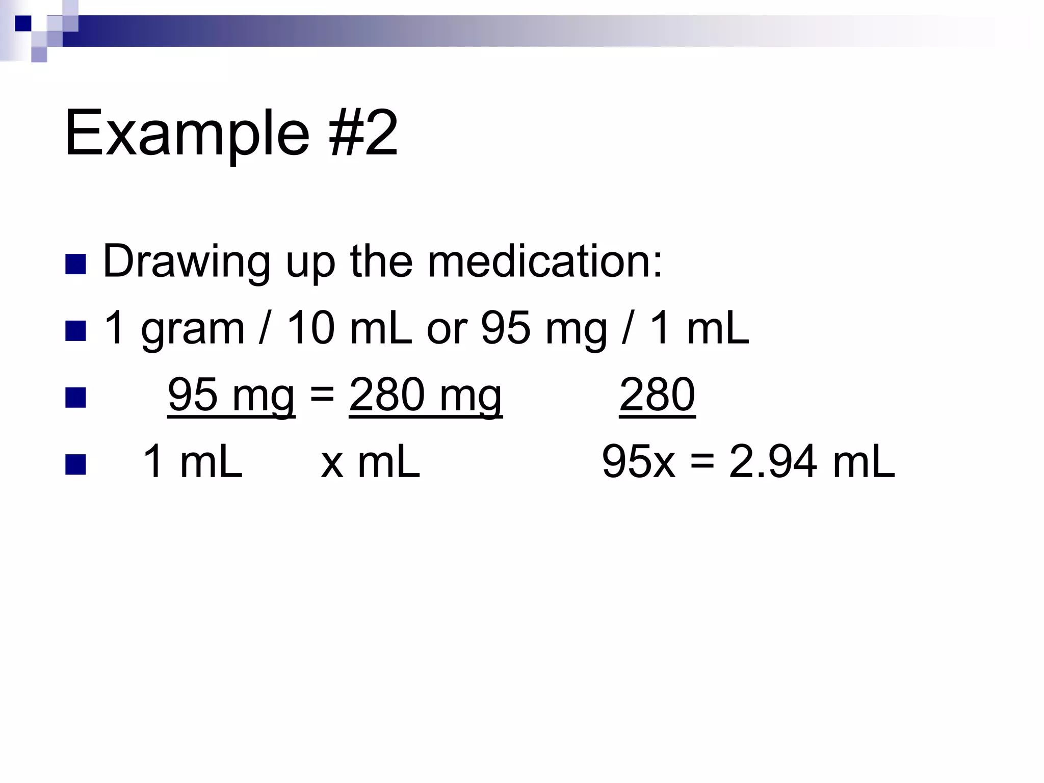 Calculation of medication in Pediatric., walaa.ppt