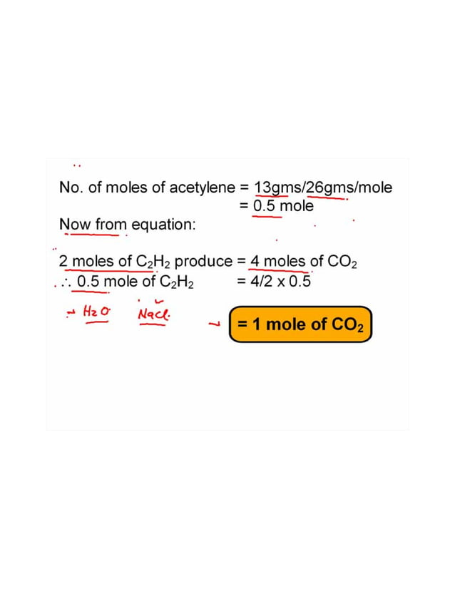 Calculation of mole ratios by combustion analysis | PDF