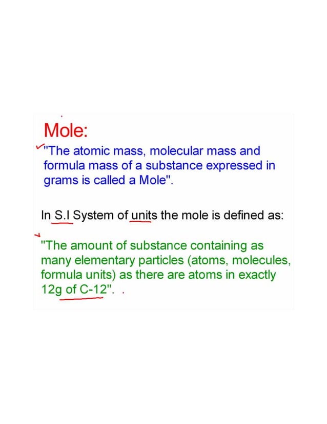 Calculation of mole ratios by combustion analysis | PDF