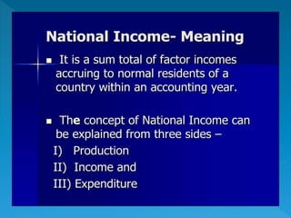Calculation of National Income..pptx | Free Download