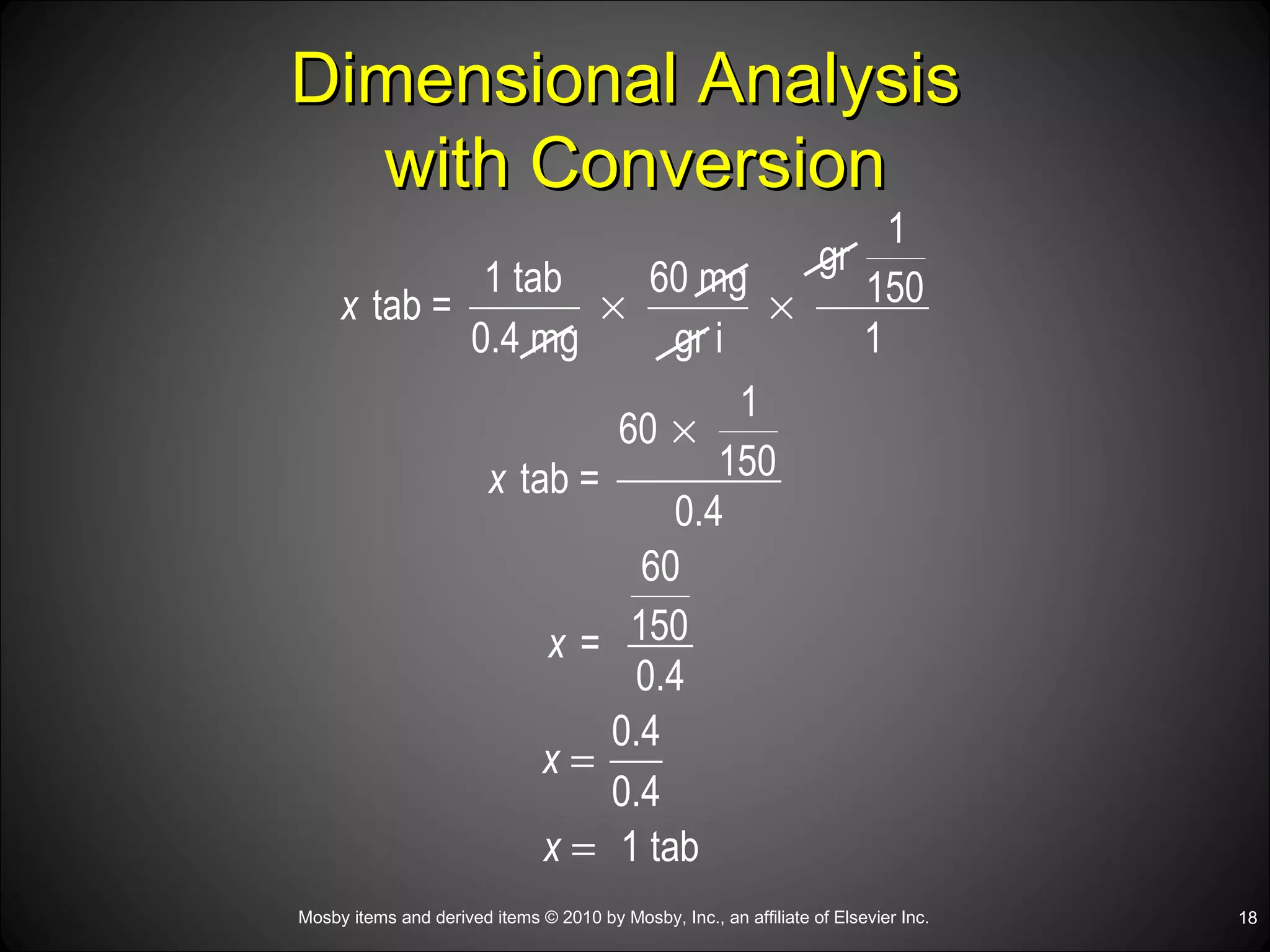 Calculation Of Oral Medication | PPT