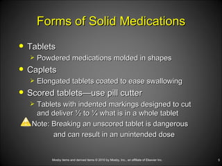 Calculation Of Oral Medication | PPT