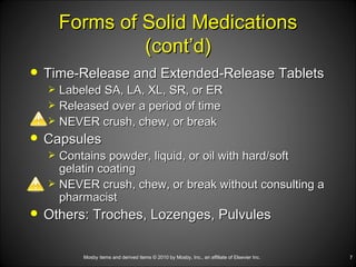 Calculation Of Oral Medication | PPT