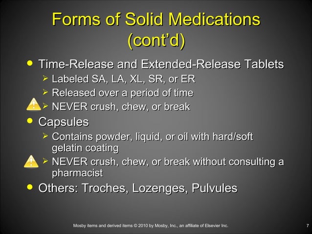Calculation Of Oral Medication | PPT