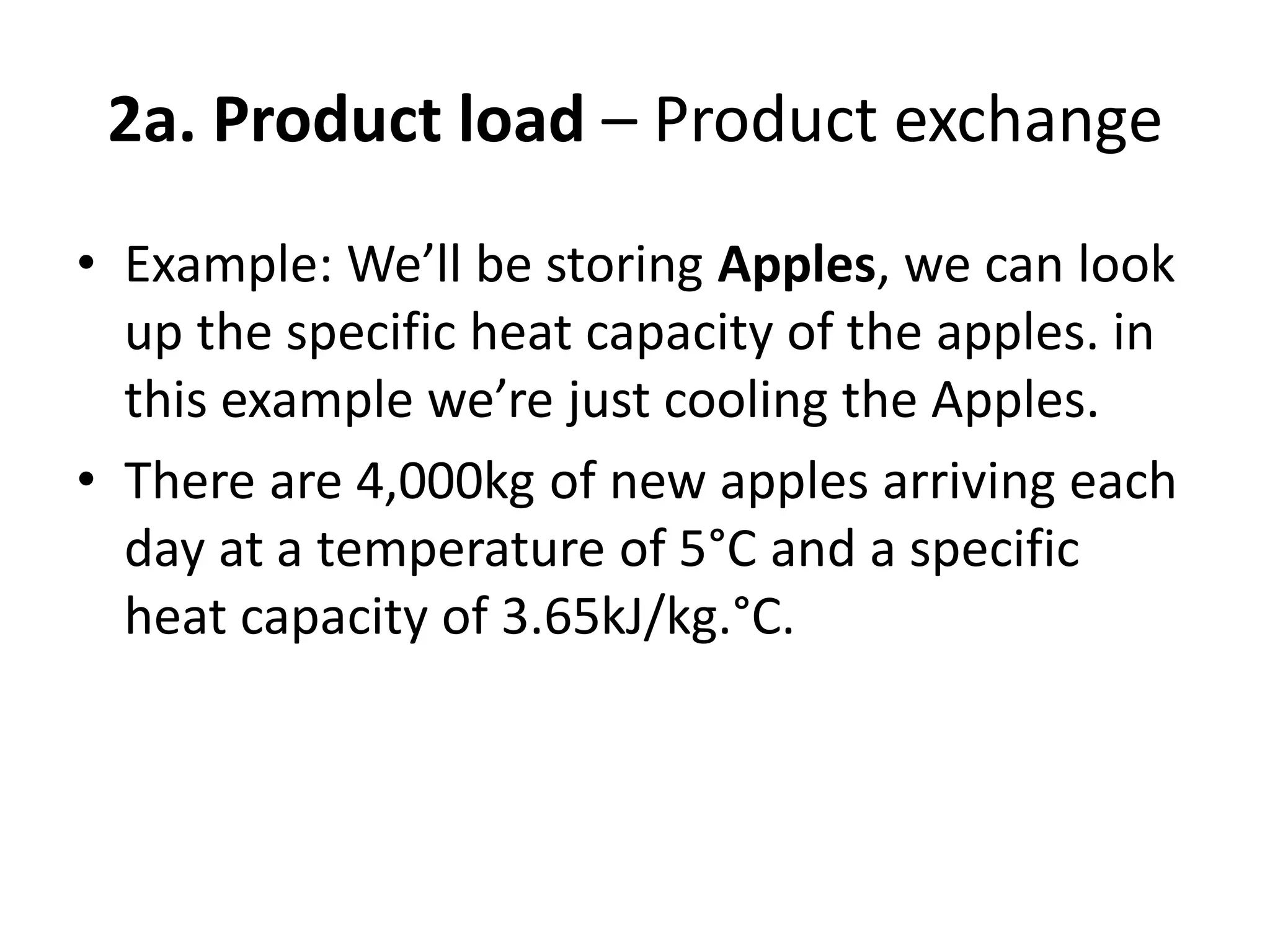 Calculation of refrigeration load | PDF