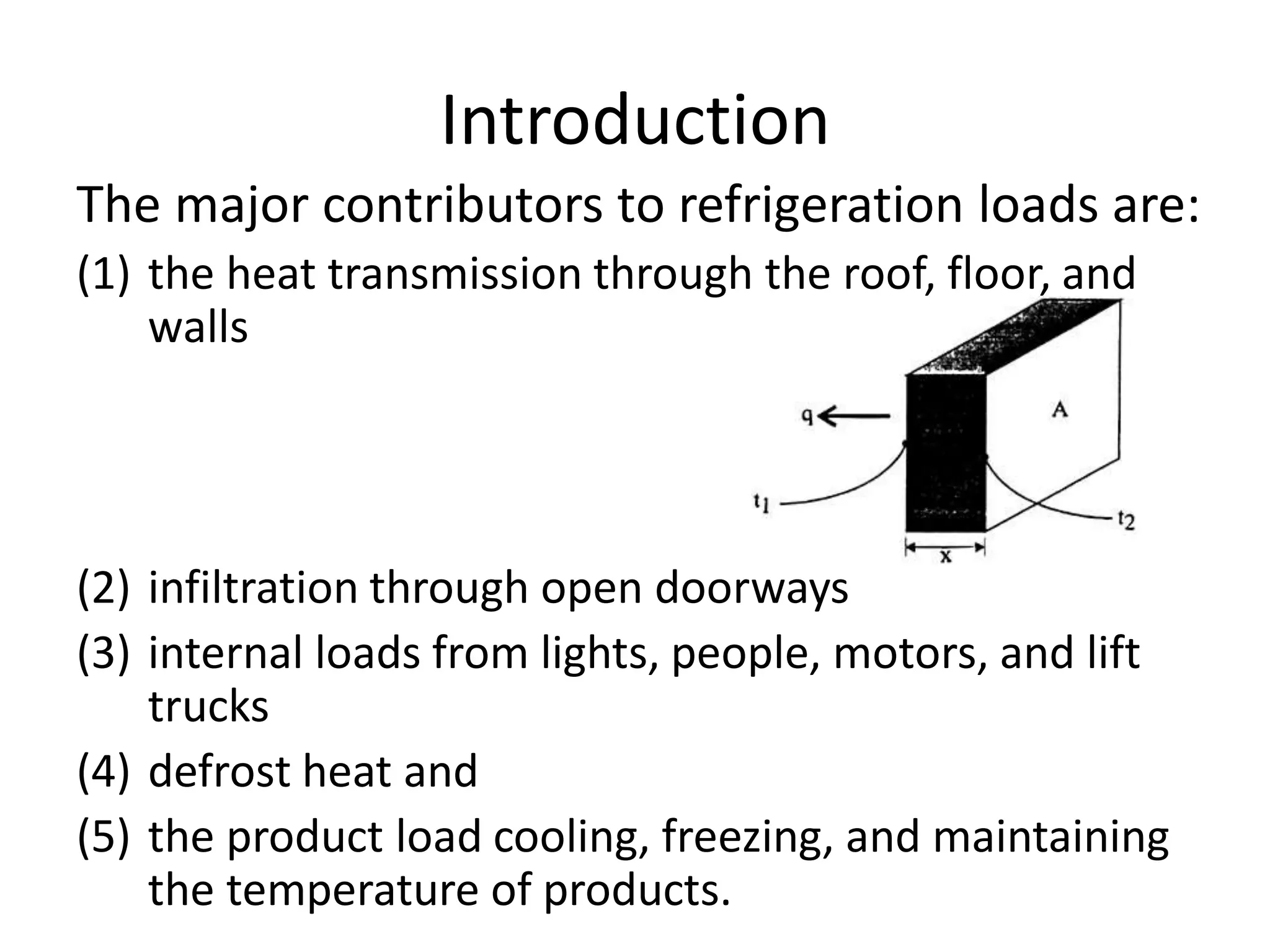 Calculation of refrigeration load | PDF