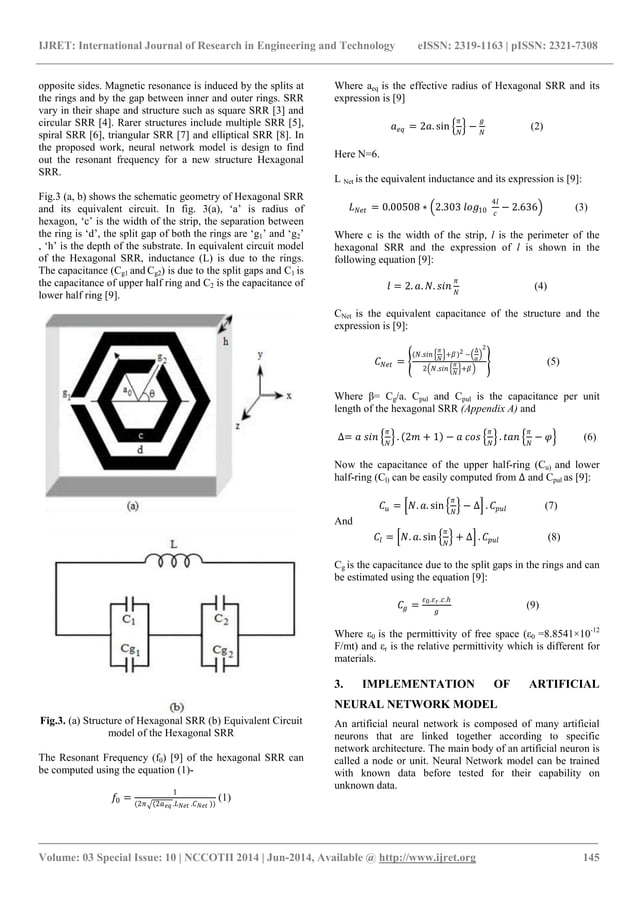 Calculation of resonant frequency of hexagonal | PDF