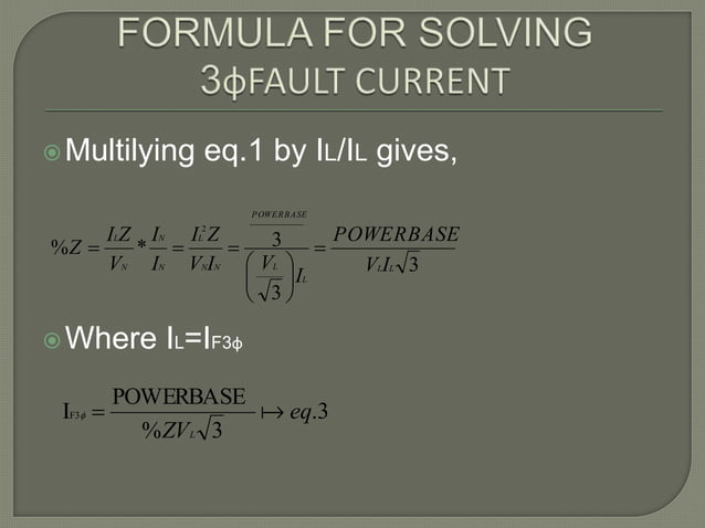 Calculation of short circuit currents | PPTX | Computer Networking | Computing