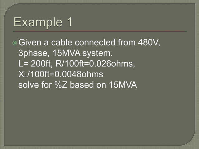 Calculation of short circuit currents | PPTX | Computer Networking | Computing