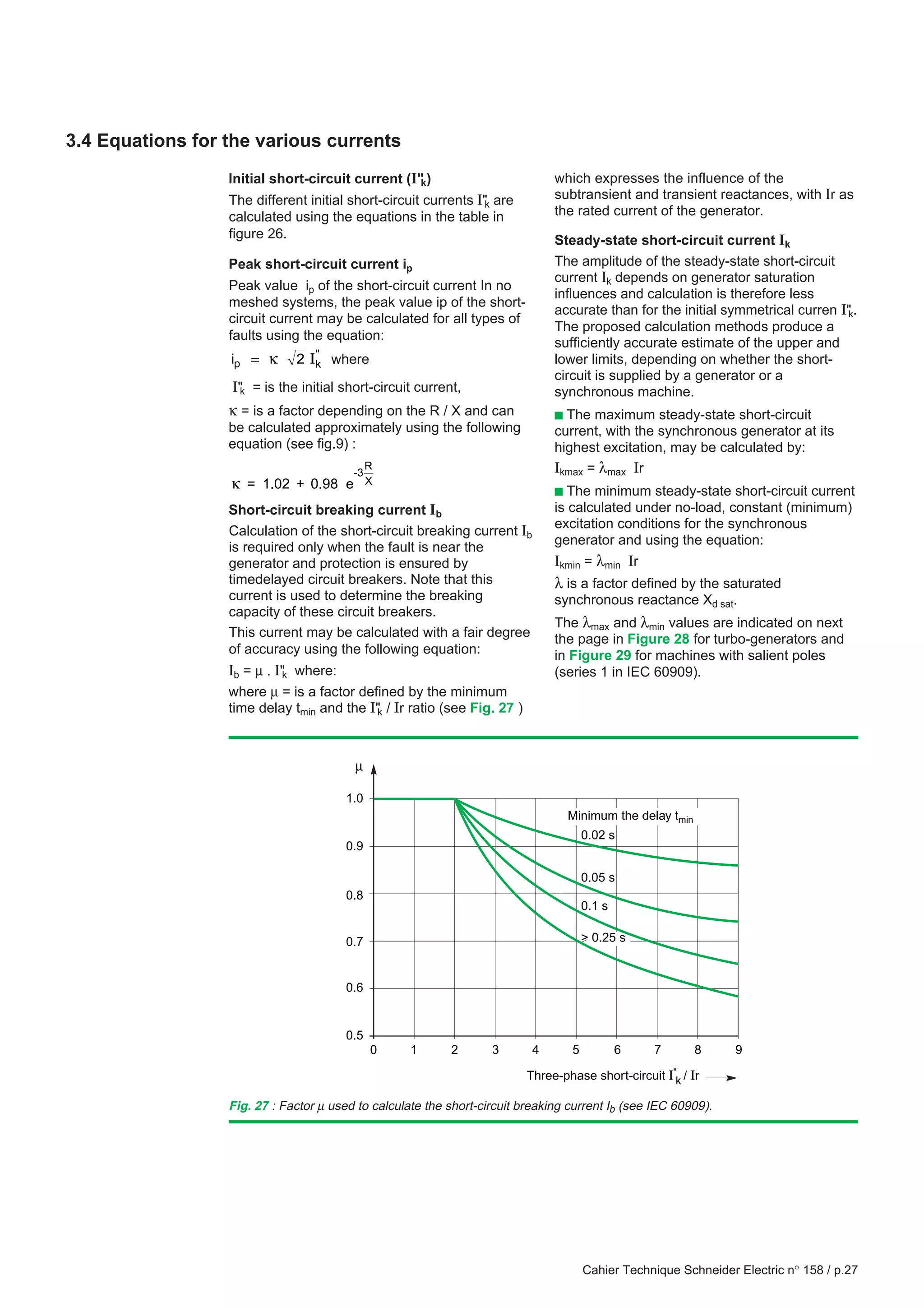 Calculation of short_circuit_currents | PDF