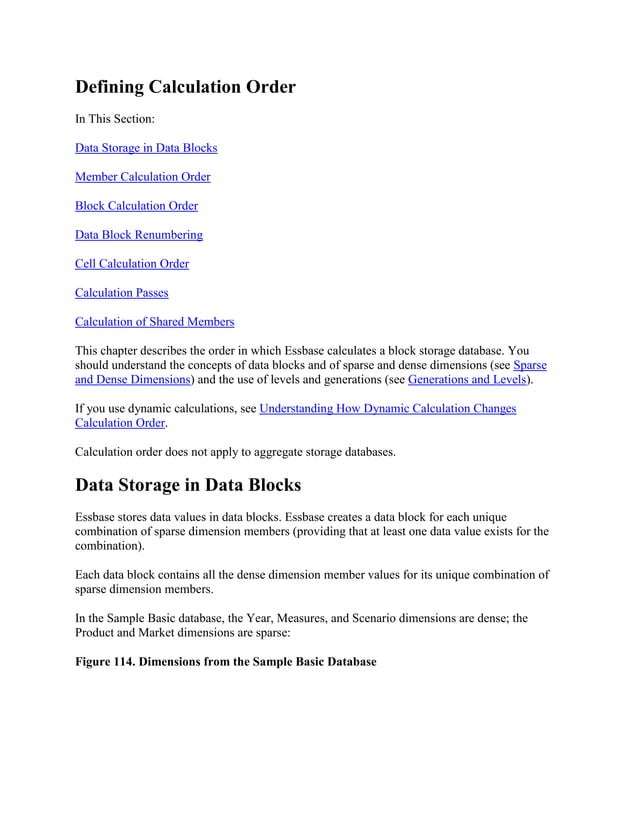 Calculation order | PDF