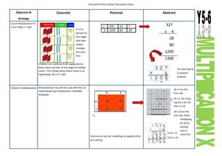Calculation policy v2 | PDF | Beadwork | Arts and Crafts