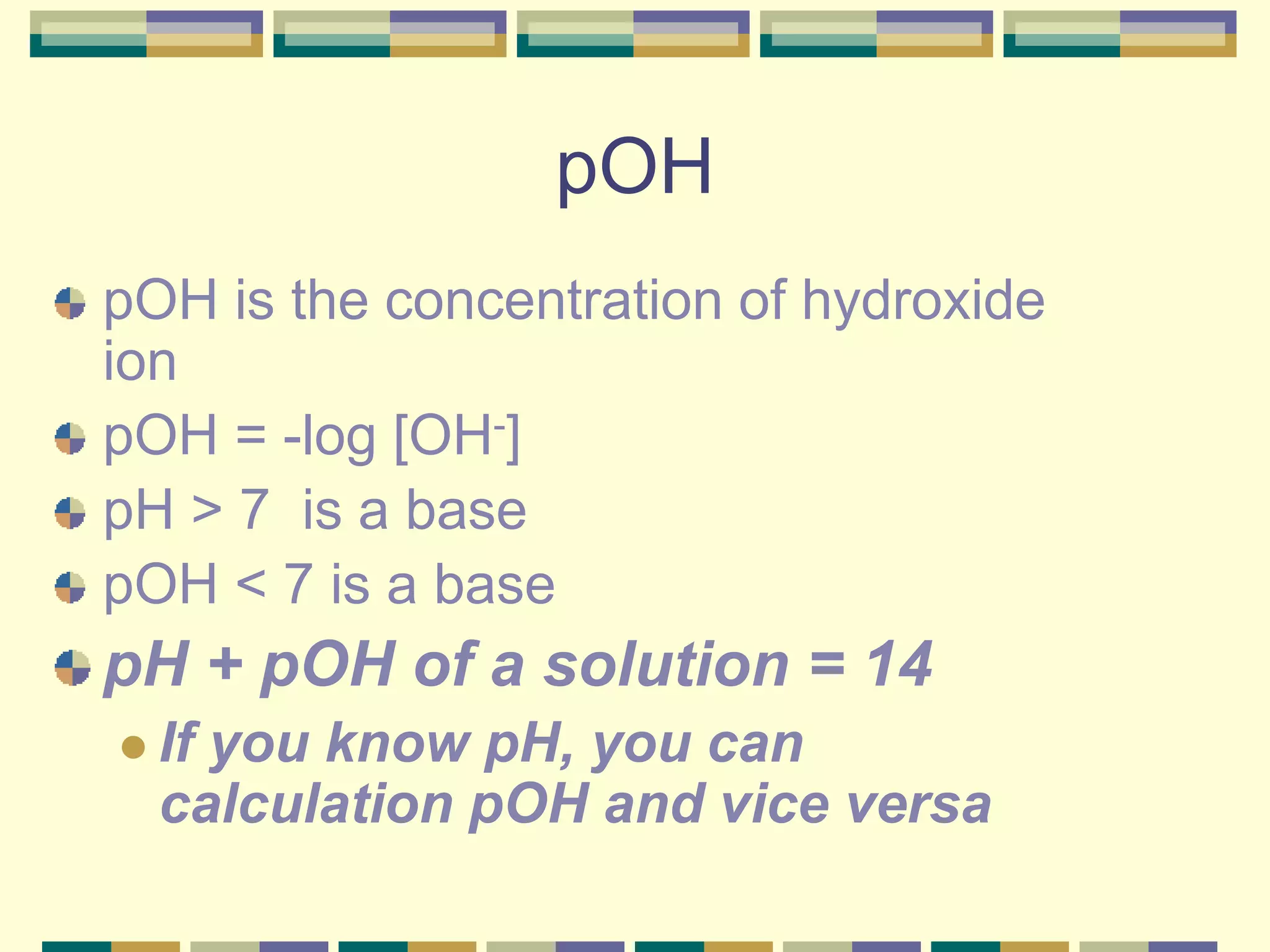 Calculations Of Ph | PPT