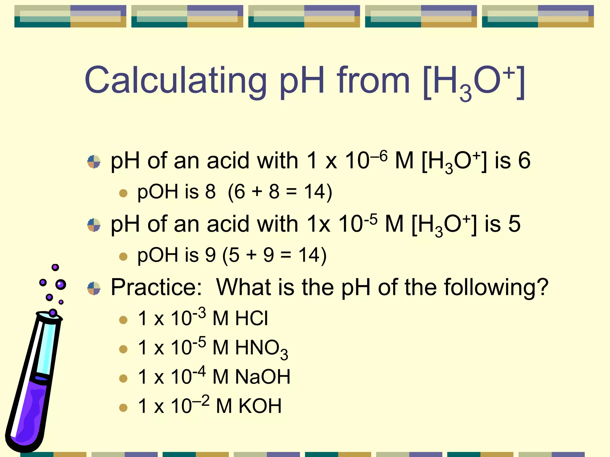 Calculations Of Ph | PPT