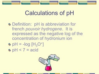 Calculations Of Ph | PPT